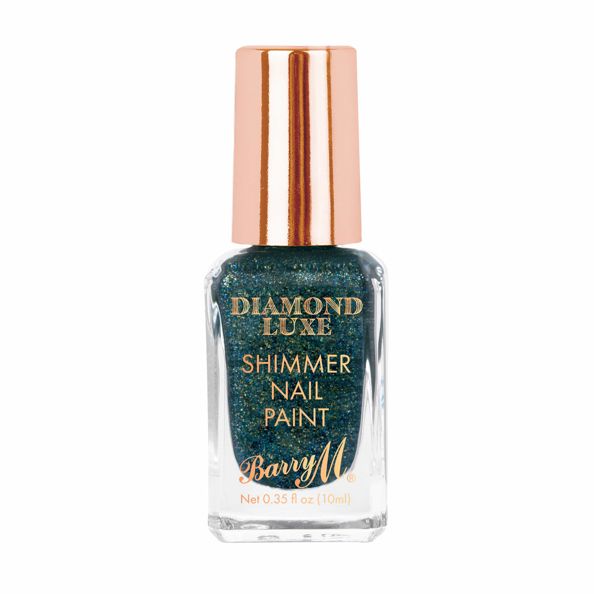 Diamond Luxe Deep Green Nail Polish | Trinket